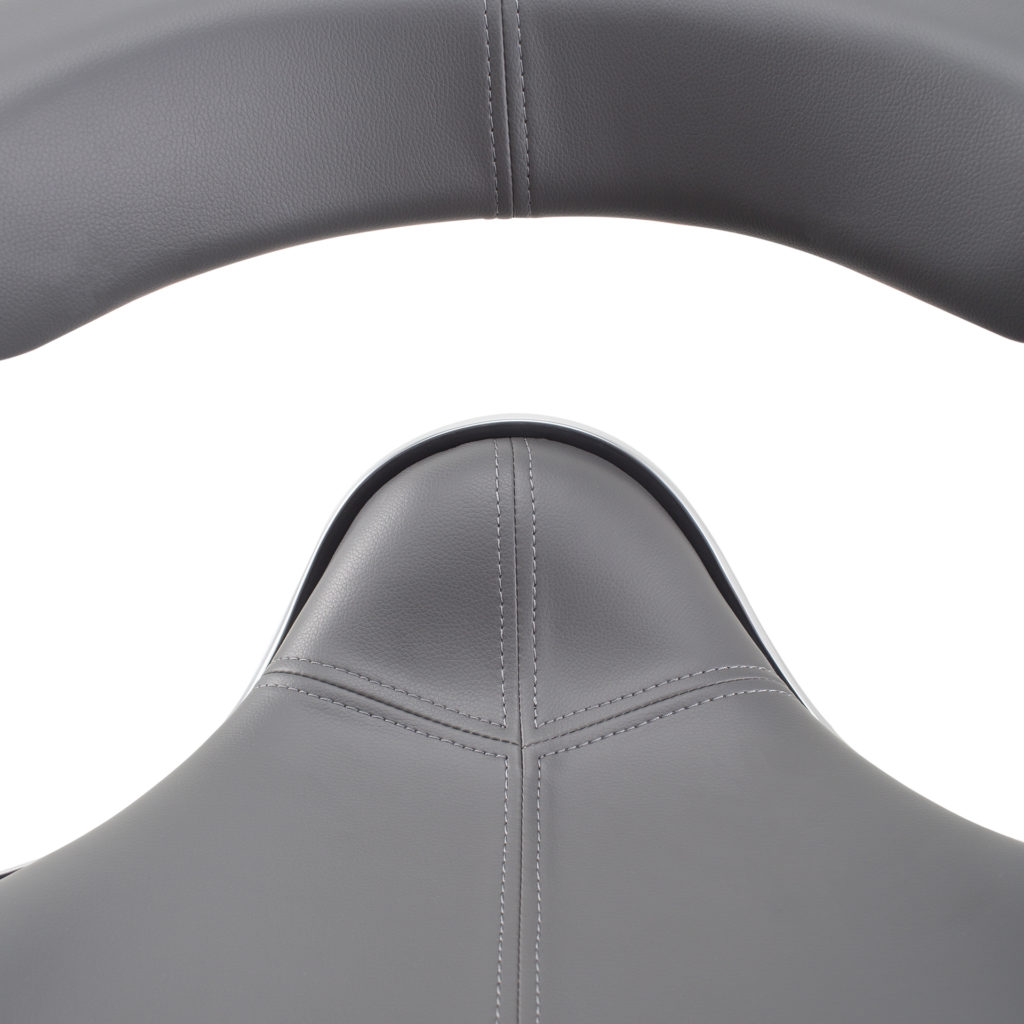 Primo Brushed Stainless Steel Adjustable Height Swivel Stool with Arms ...